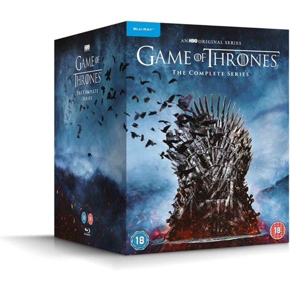 HBO | Media | Nib Game Of Thrones Boxed Set Dvds Seasons 8 With 1 Hours ...